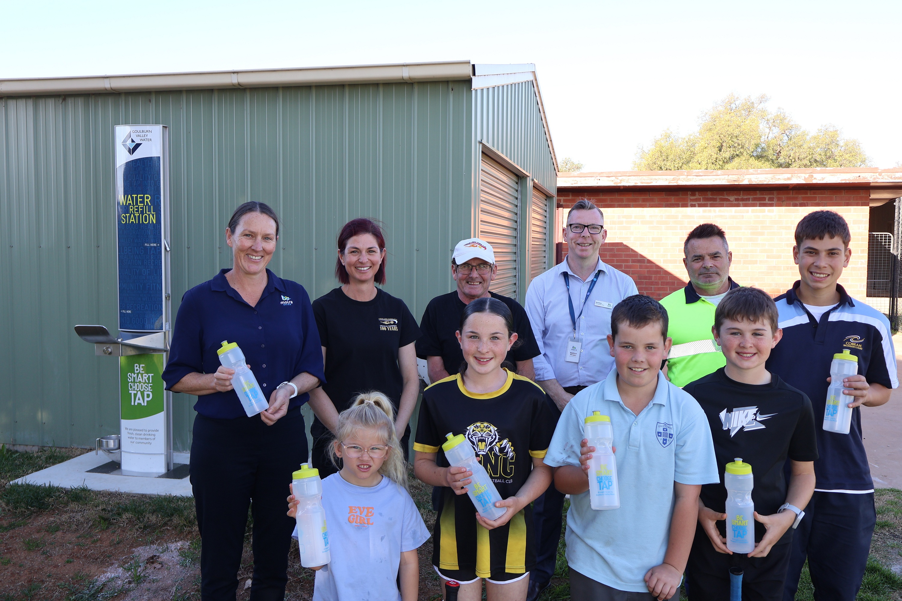 Hydration station arrives in time for season start | Goulburn Valley Water