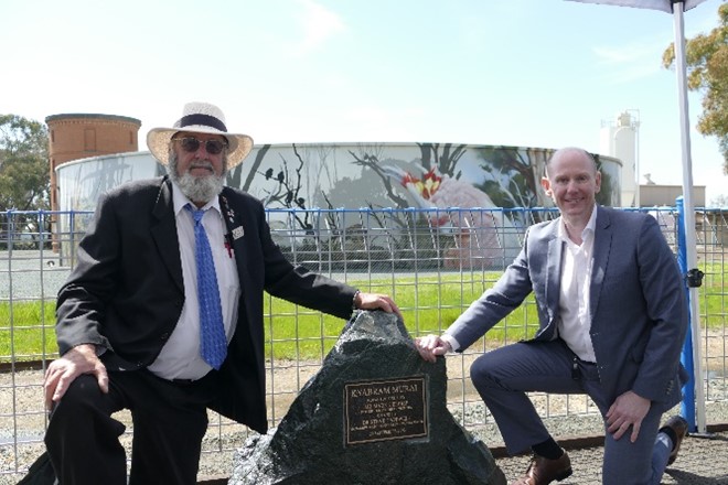 Kyabram Water Tank Mural | Goulburn Valley Water